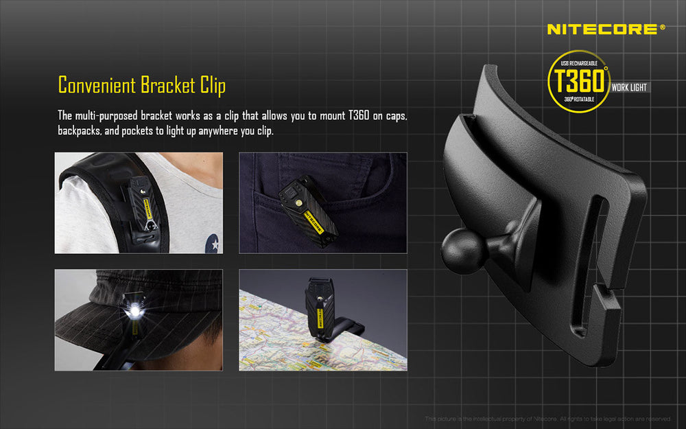 Nitecore T360 Rechargeable Headlamp