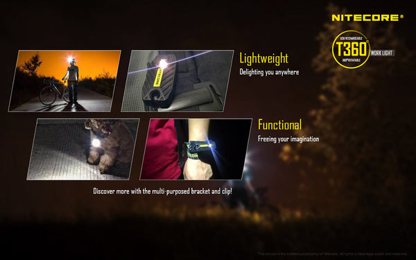 Nitecore T360 Rechargeable Headlamp